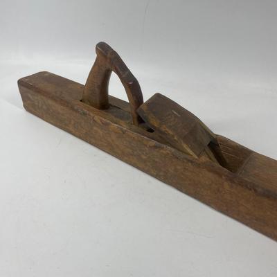 Antique Tool - Wood Woodworking.Molding Plane 25” long Carpenter's tool ...