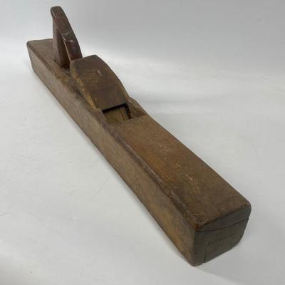 Antique Tool - Wood Woodworking.Molding Plane 25” long Carpenter's tool ...