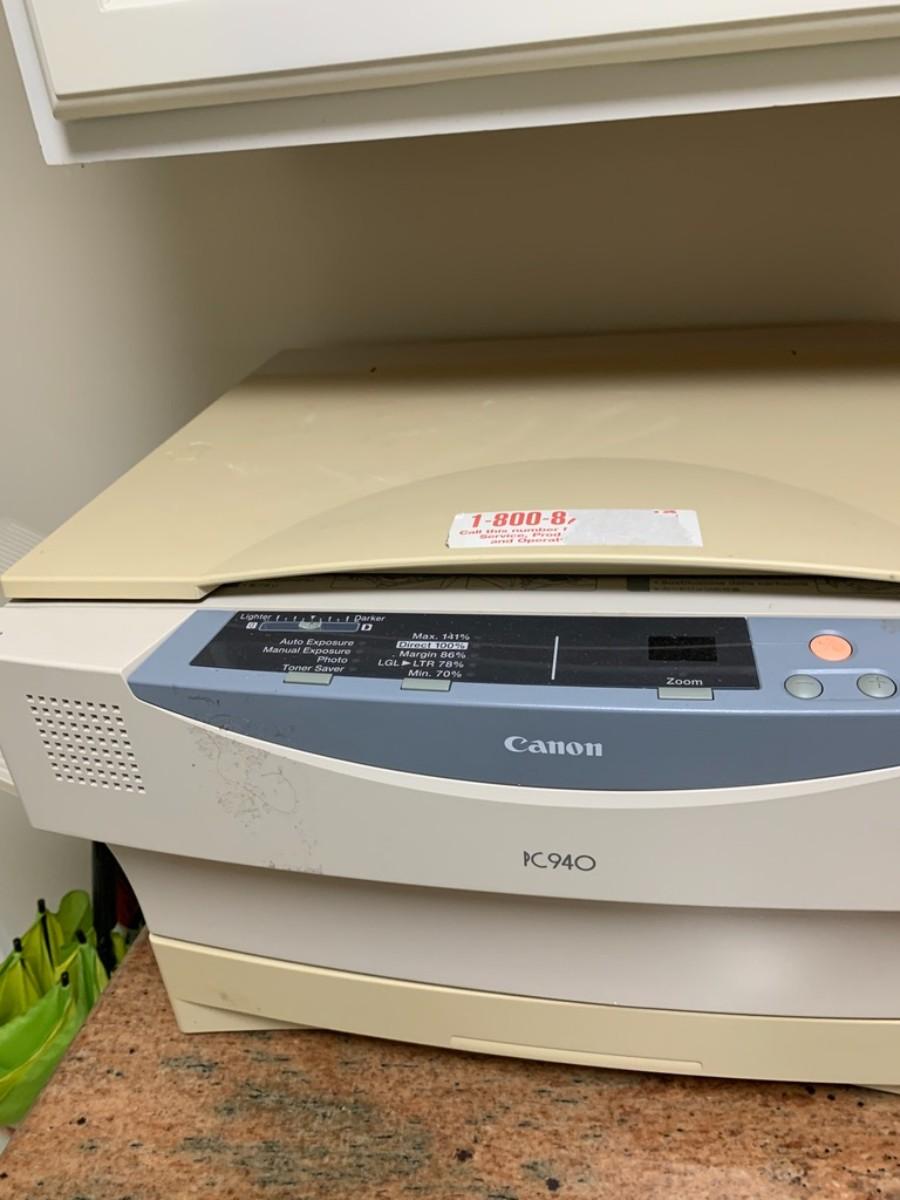 Canon PC 940 Copier Works | EstateSales.org