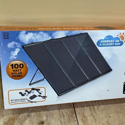 THUNDERBOLT MAGNUM ~ 100 Watt Solar Panel Kit ~ NIB | EstateSales.org