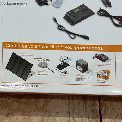 THUNDERBOLT MAGNUM ~ 100 Watt Solar Panel Kit ~ NIB | EstateSales.org