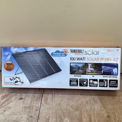 THUNDERBOLT MAGNUM ~ 100 Watt Solar Panel Kit ~ NIB | EstateSales.org