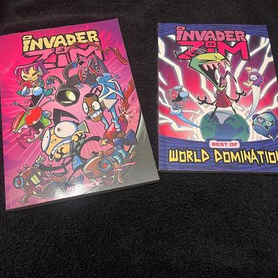 Invader Zim books | EstateSales.org