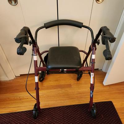 Guardian Basic 4 Wheel Rollator MDS86850E | EstateSales.org