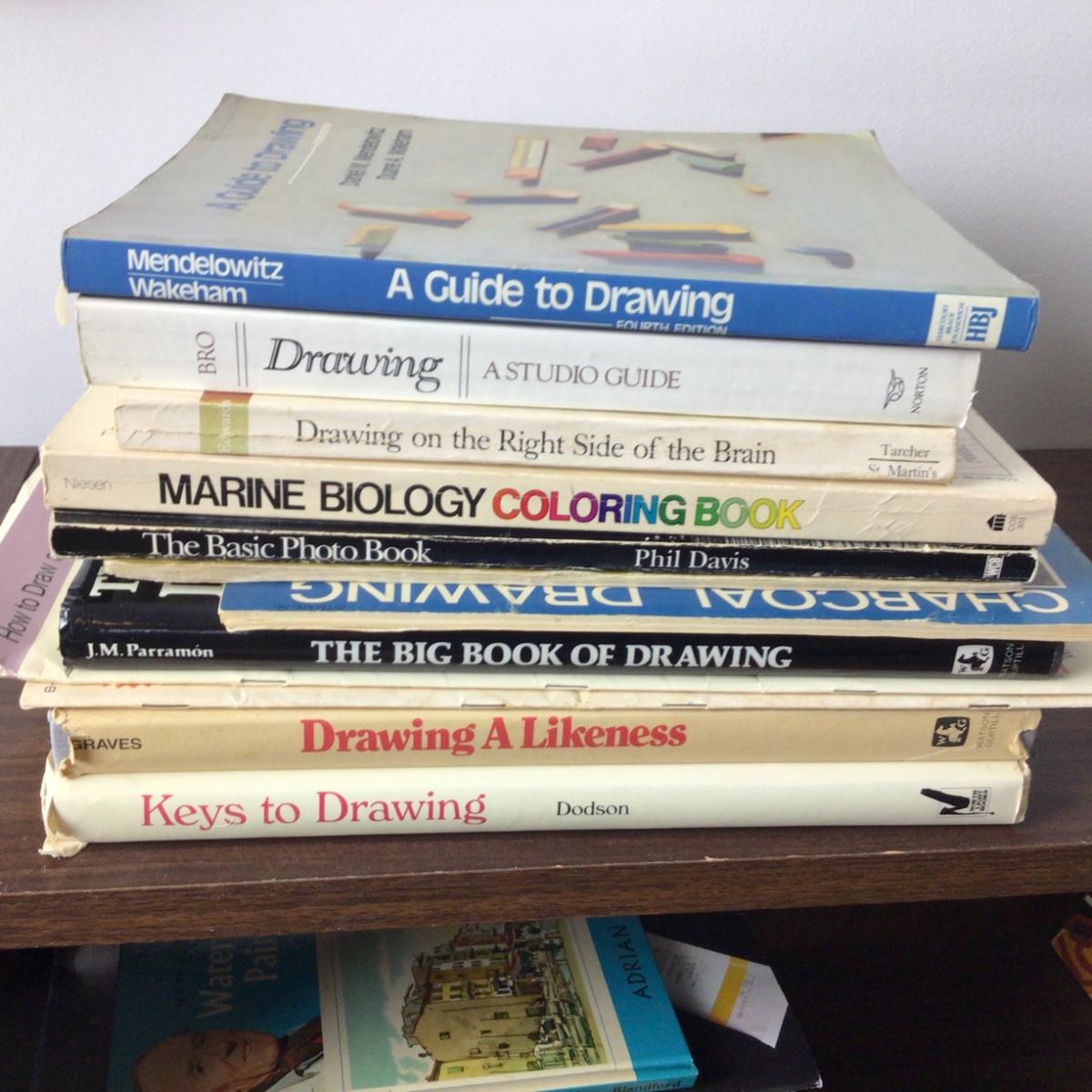 1309 Drawing Instructional Reference Books | EstateSales.org