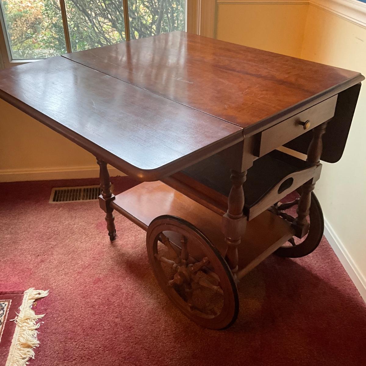 Athens table company tea cart store