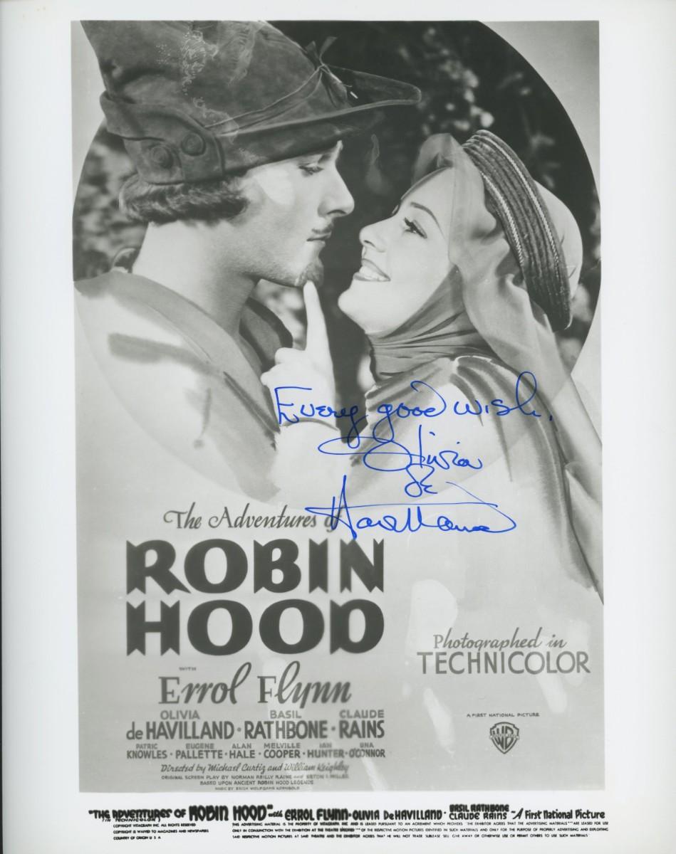 Robin Hood signed movie photo | EstateSales.org