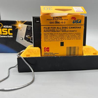 Vintage Kodak Disc 4000 Camera Outfit with Original Box & Instructions ...
