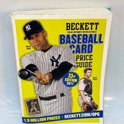 2011 Beckett Baseball Card Price Guide Book 