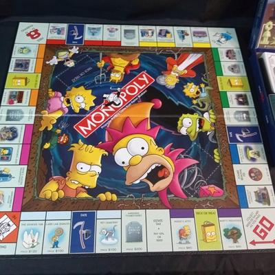 THE SIMPSON'S TREEHOUSE OF HORROR MONOPOLY GAME | EstateSales.org