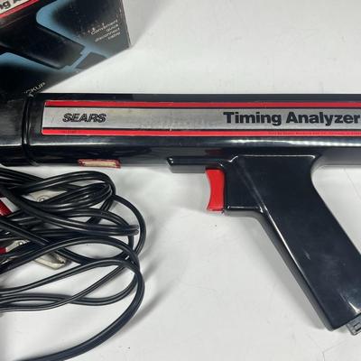 Vintage Sears Inductive Timing Analyzer Light Gun with Original Box ...