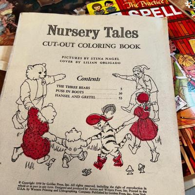 Vintage Magazines & coloring Books. | EstateSales.org