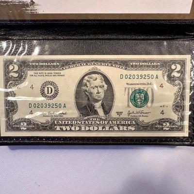AUTHENTIC UNCIRCULATED $2 BILL | EstateSales.org