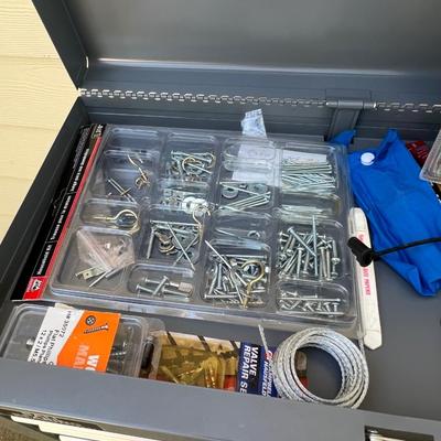 HDX ~ Metal Rolling Stocked Tool Box ~ *Read Details | EstateSales.org