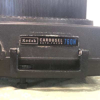 LOT 38M: Kodak Slide Carousel 760H w/ Mystery Color 35mm Slides ...