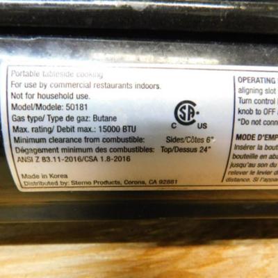 Pair of Sterno Brand Single Plate Burners | EstateSales.org