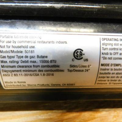 Pair of Sterno Brand Single Plate Burners | EstateSales.org