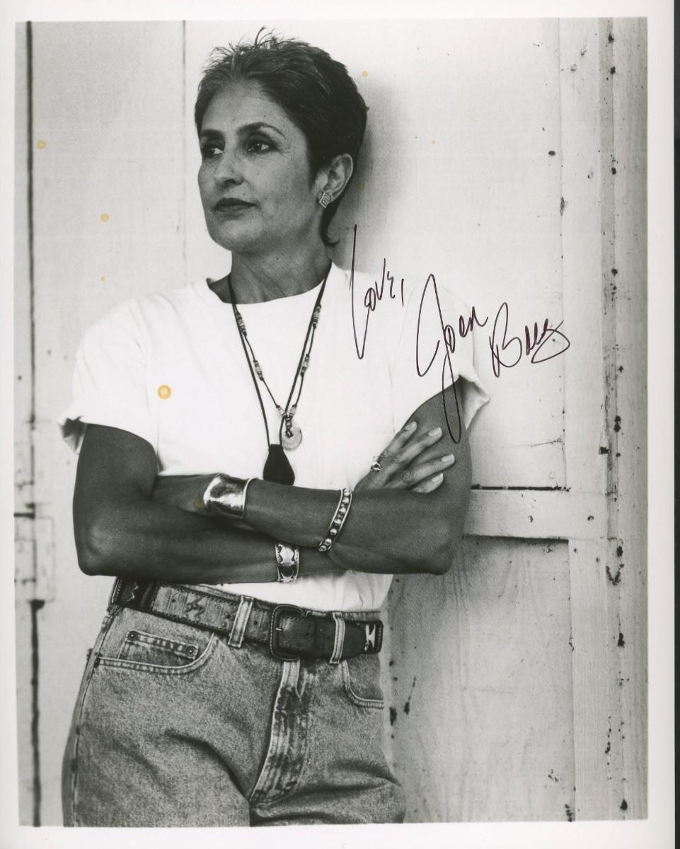 Joan Baez signed photo | EstateSales.org