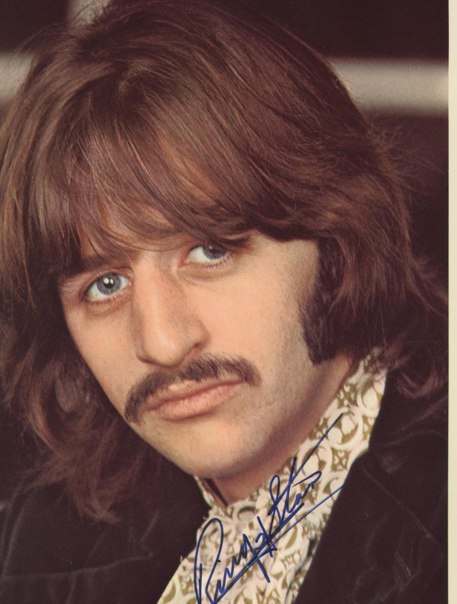 Ringo Starr signed photo | EstateSales.org