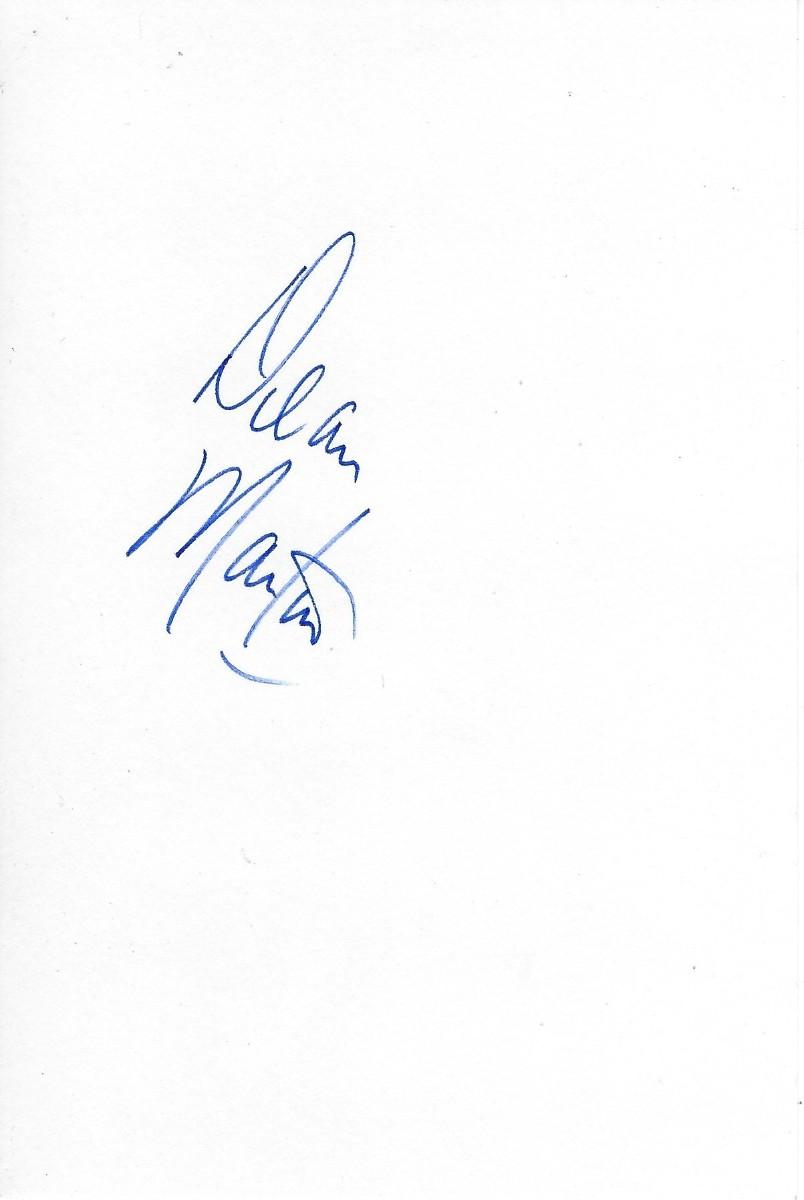 Dean Martin signature cut | EstateSales.org
