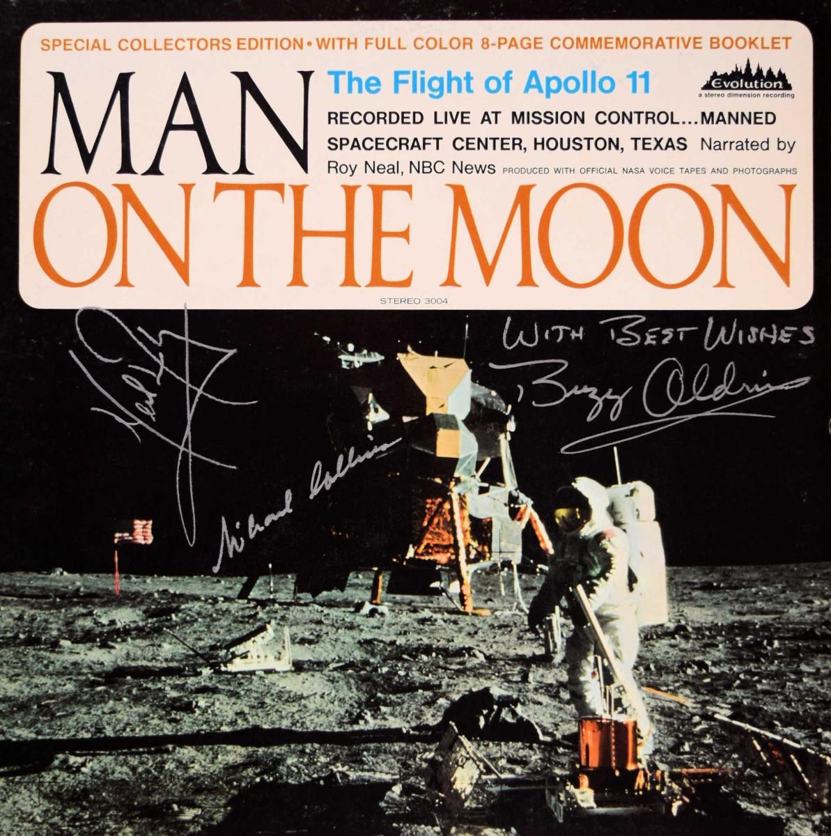 Apollo XI Man On The Moon soundtrack album | EstateSales.org