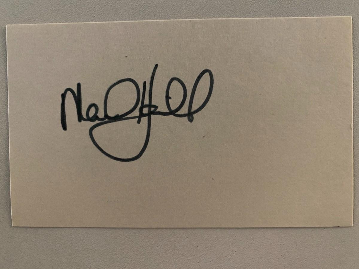 Mark Hamill original signature | EstateSales.org