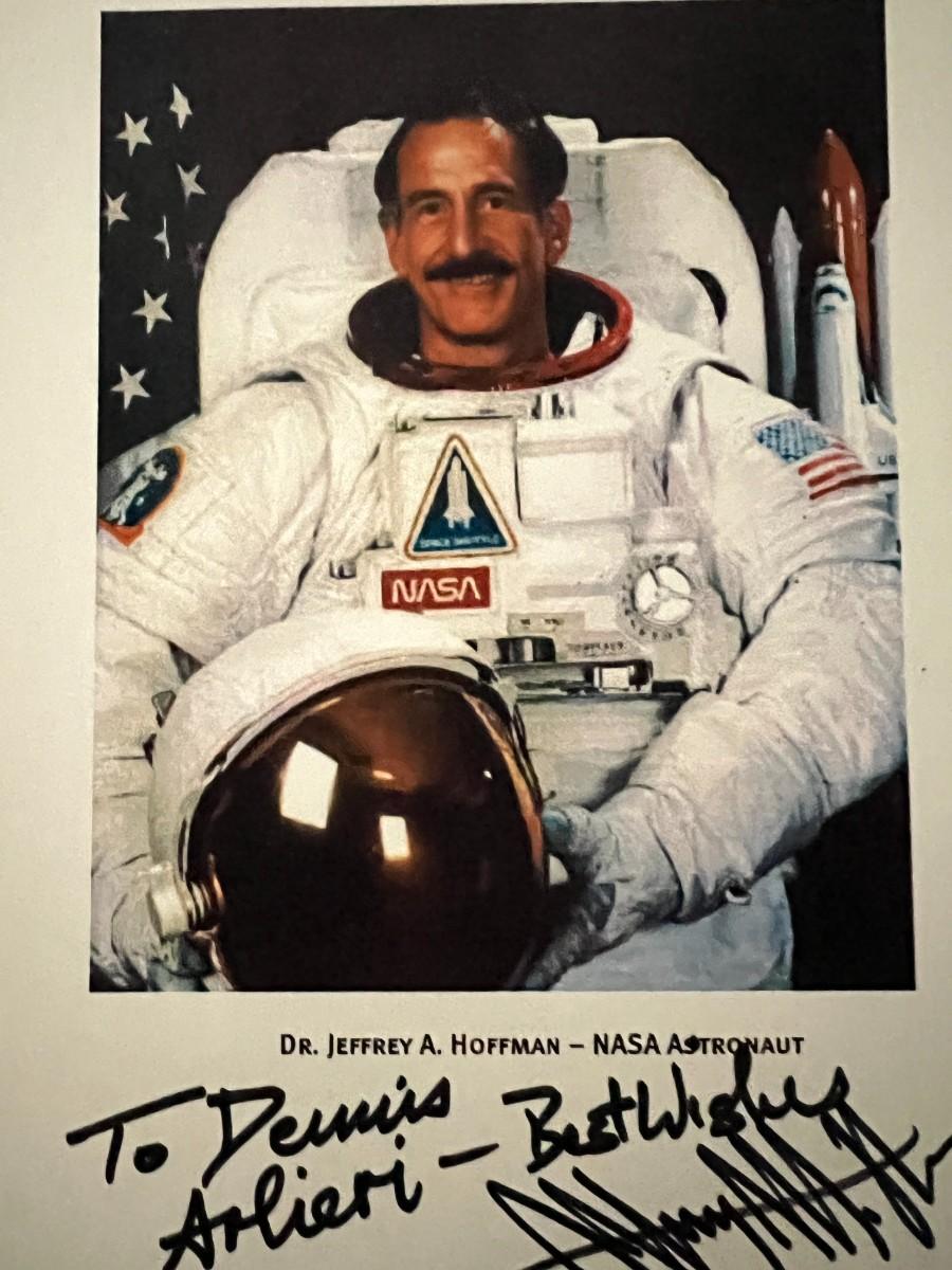 NASA Astronaut Dr. Jeffrey A. Hoffman signed photo | EstateSales.org