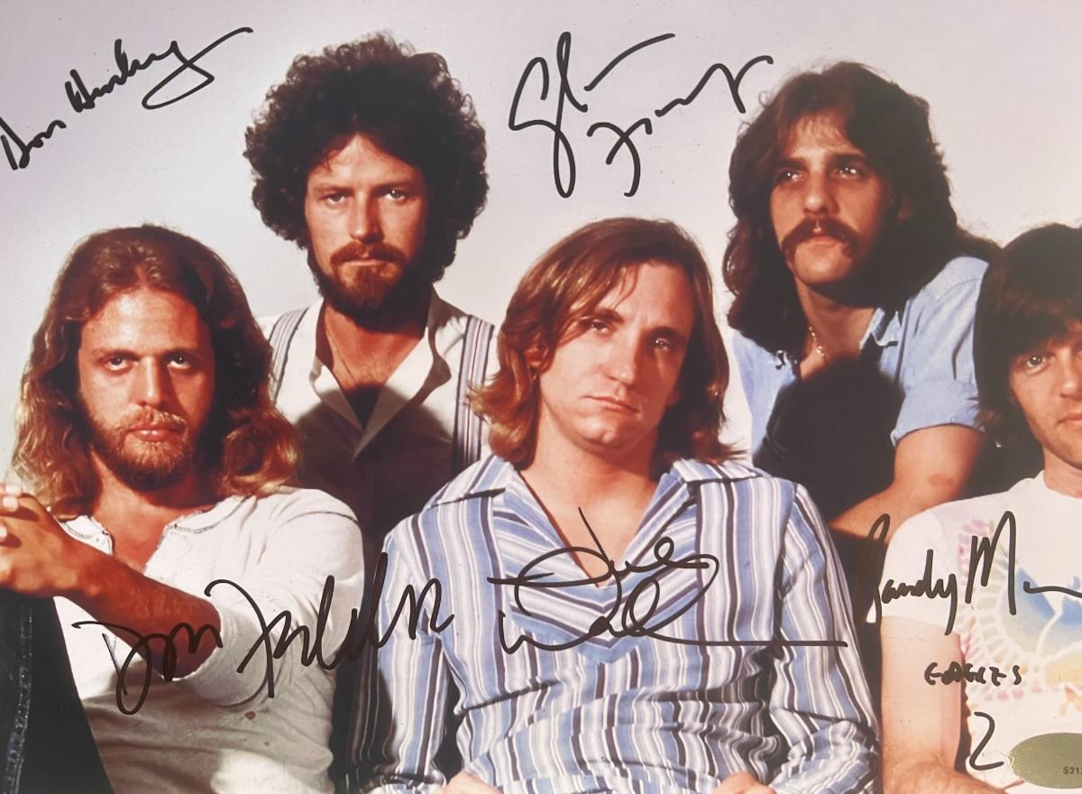 The Eagles band signed photo | EstateSales.org