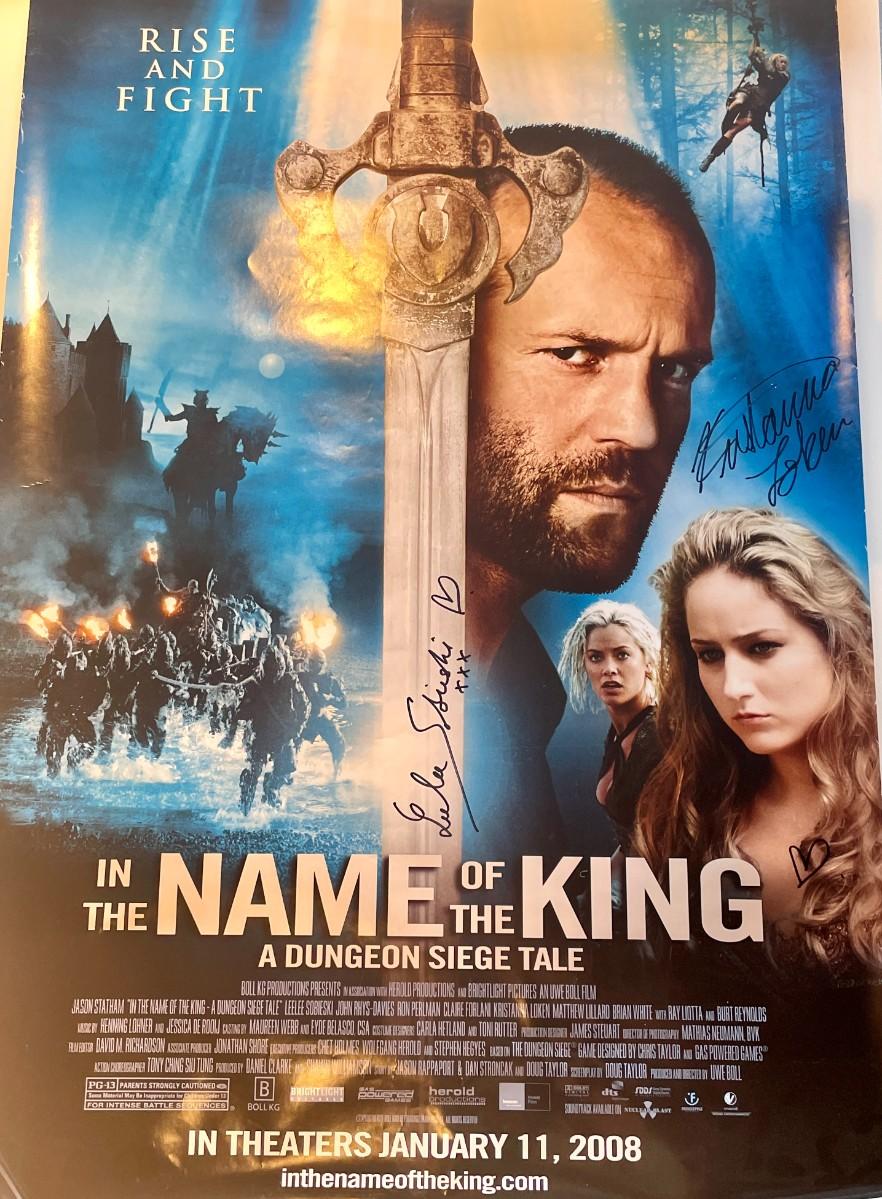 In the Name of the King: A Dungeon Siege Tale signed movie poster ...