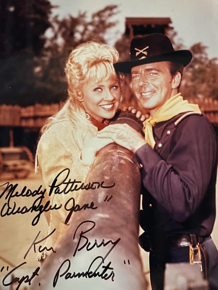F Troop Melody Patterson and Ken Berry signed photo | EstateSales.org