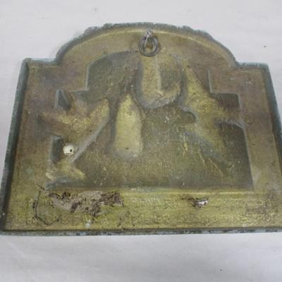 Cast Iron Welcome Sign | EstateSales.org
