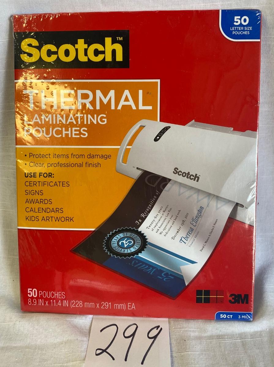 Thermal Laminating Pouch | EstateSales.org