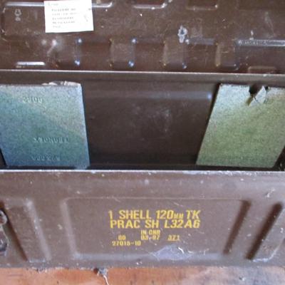 Military Grade Metal Storage Box | EstateSales.org