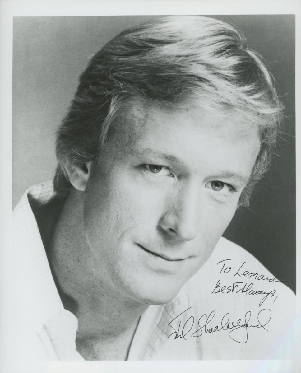 Ted Shackelford signed photo | EstateSales.org