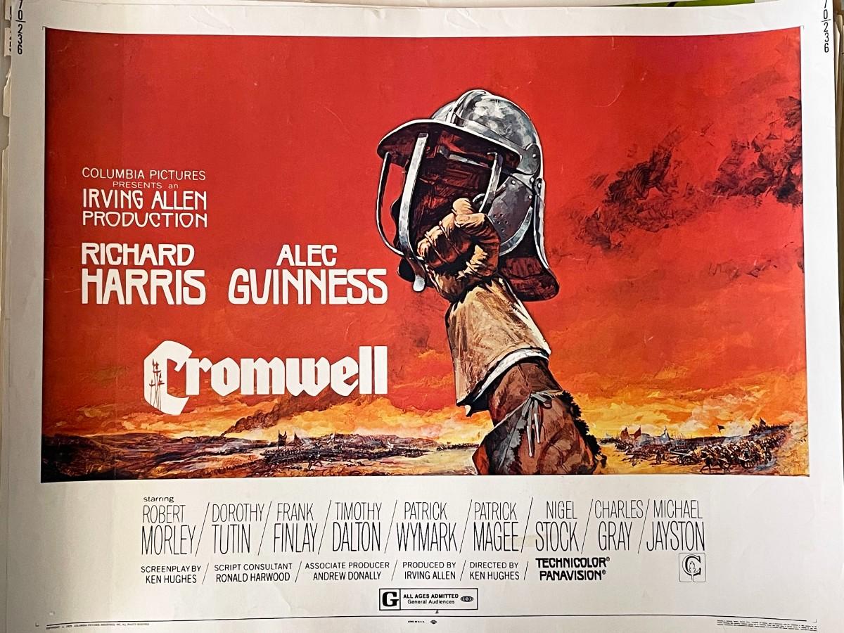 Cromwell 1970 vintage movie poster | EstateSales.org