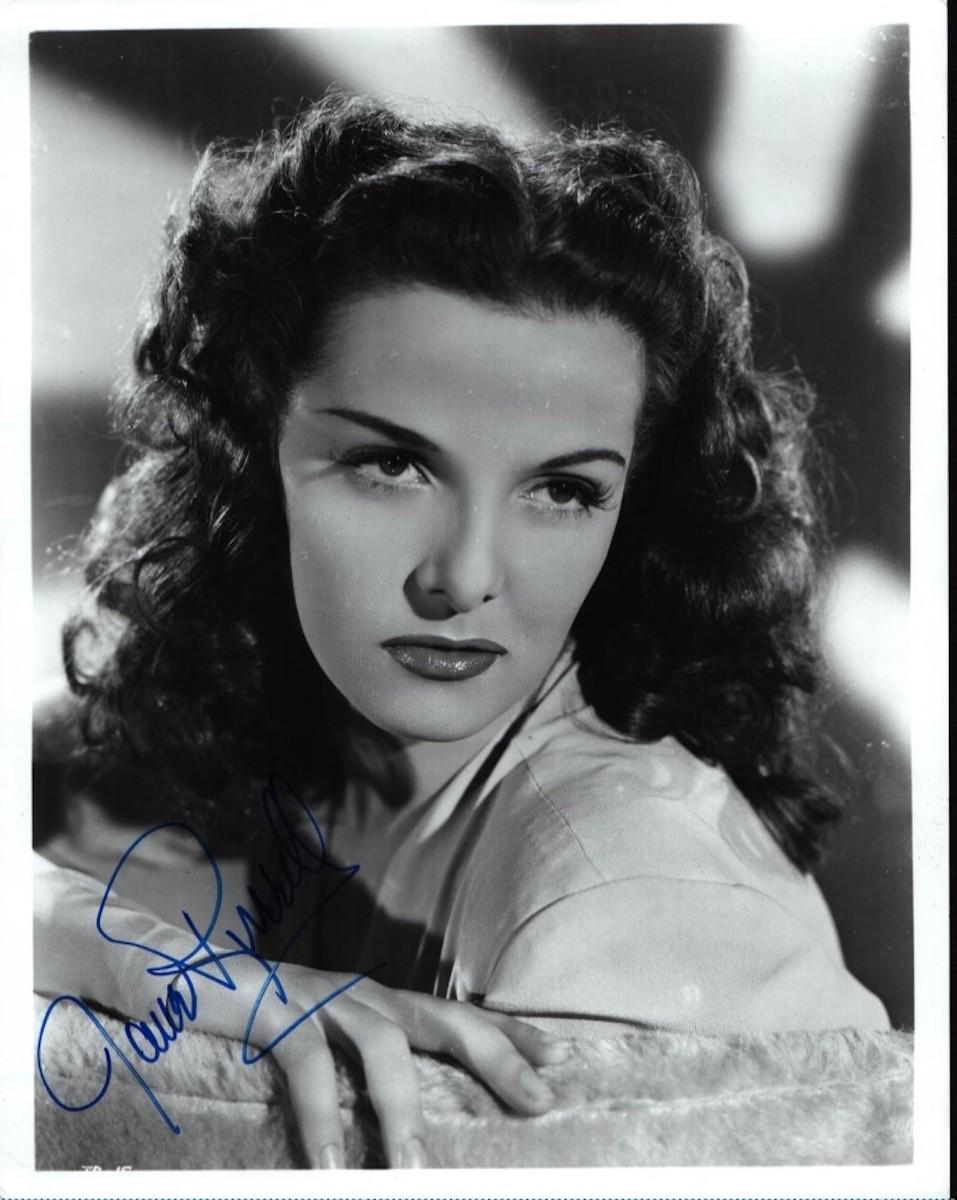 Jane Russell signed photo | EstateSales.org