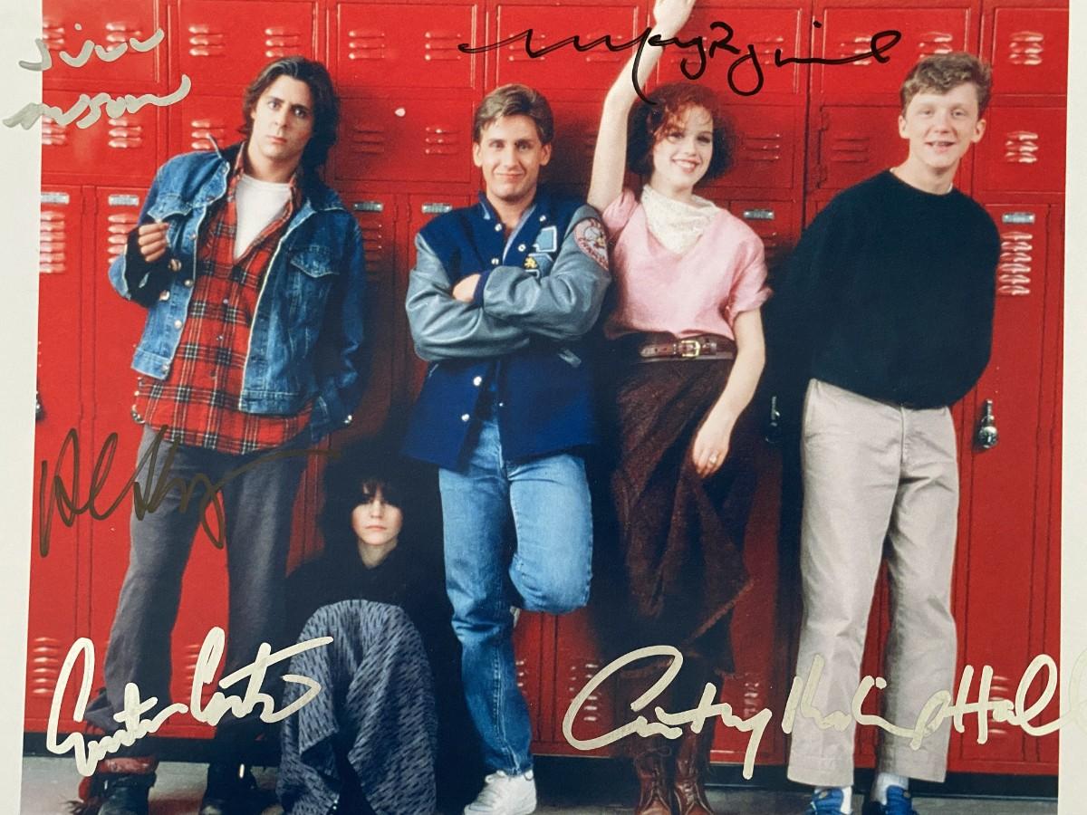 The Breakfast Club cast signed photo | EstateSales.org