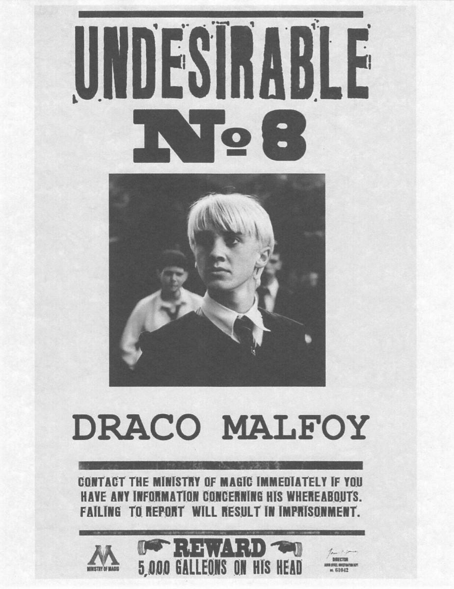 Harry Potter Undesirable Flyer Prop Print | EstateSales.org