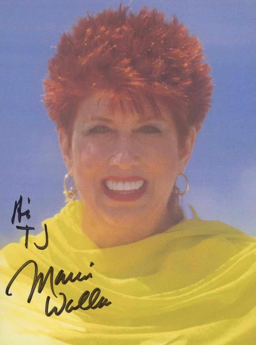 Marcia Wallace signed photo | EstateSales.org