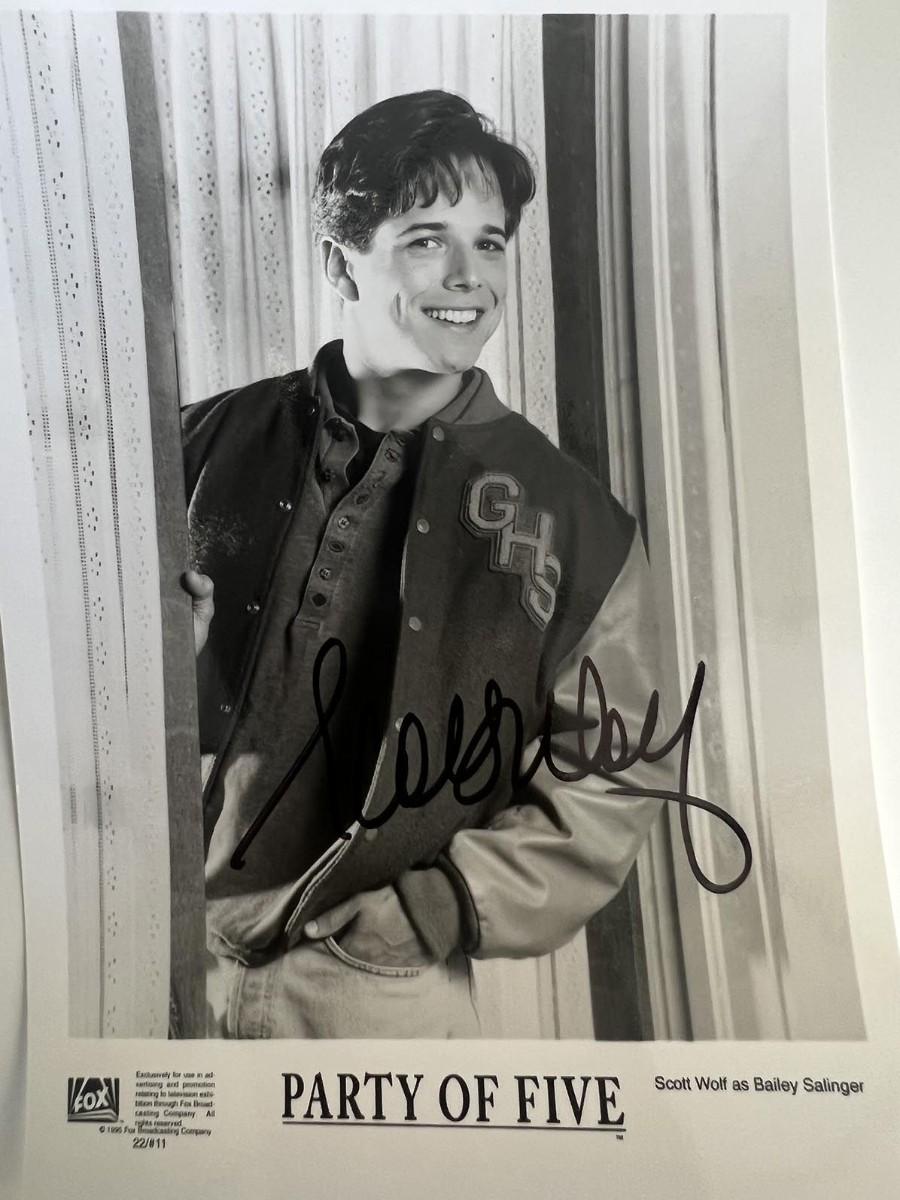 Party of Five Scott Wolf signed photo | EstateSales.org
