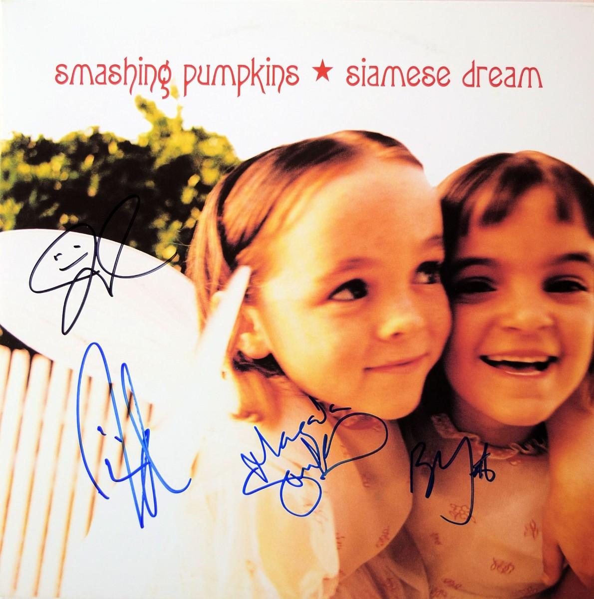 Smashing Pumpkins signed Siamese Dream album | EstateSales.org