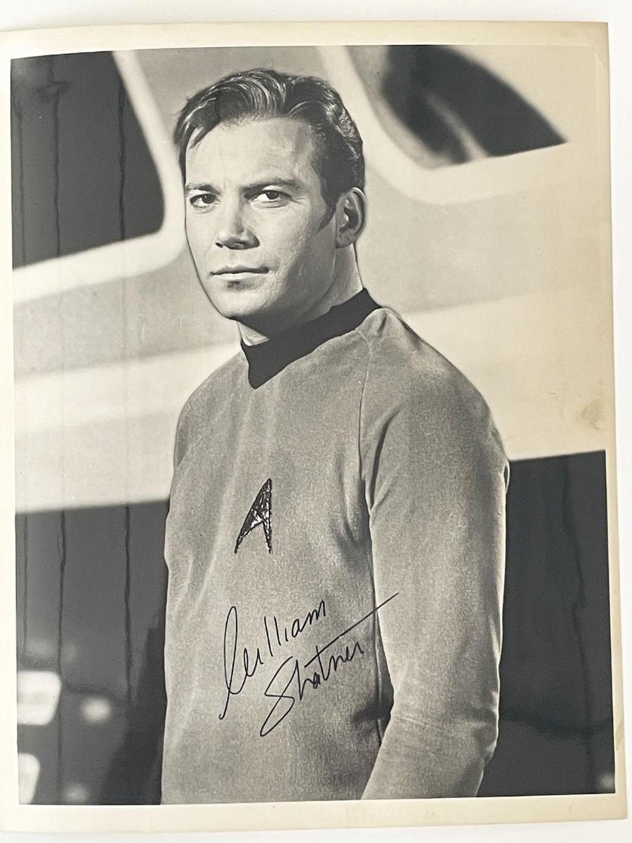 Star Trek William Shatner signed photo | EstateSales.org