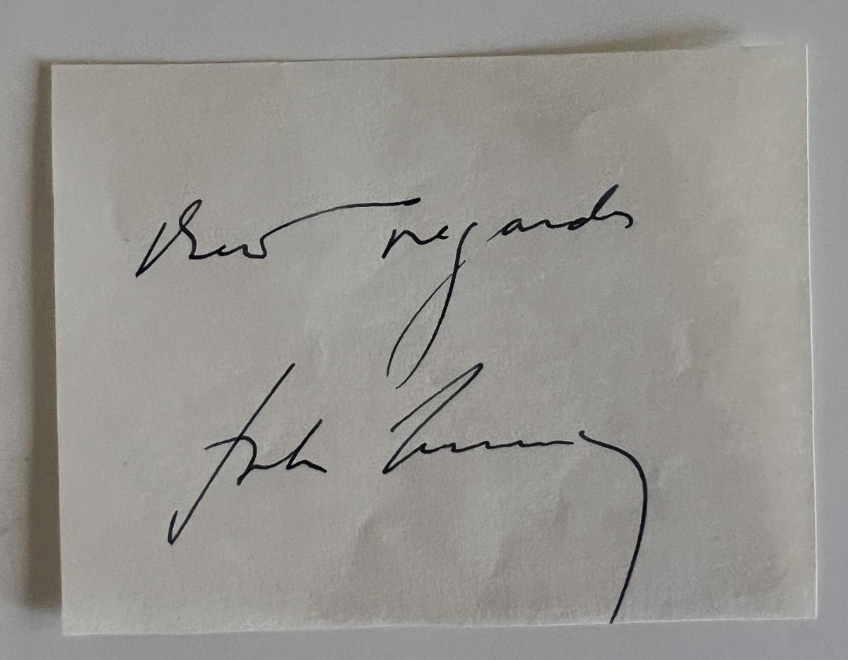 John F. Kennedy original signature | EstateSales.org