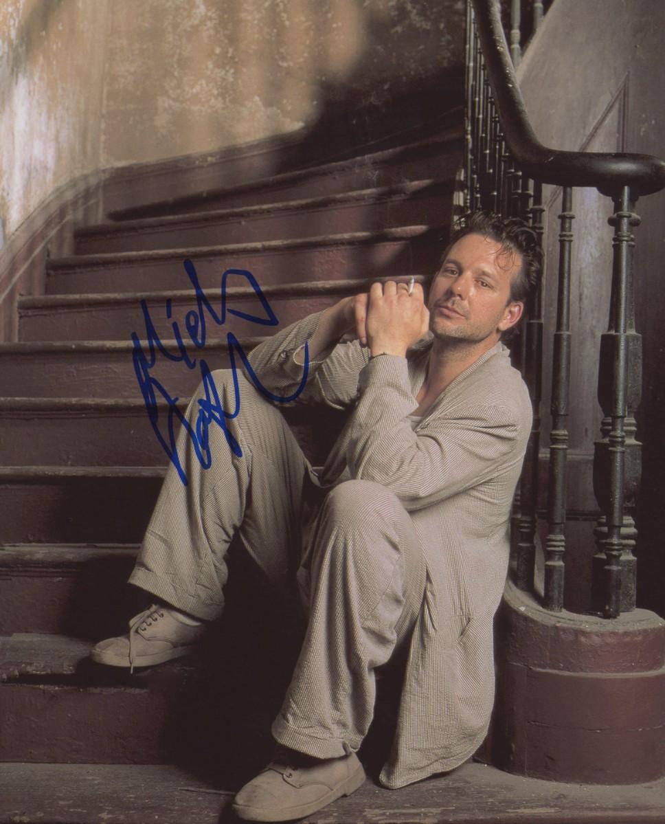 Mickey Rourke 9 1/2 weeks signed photo | EstateSales.org