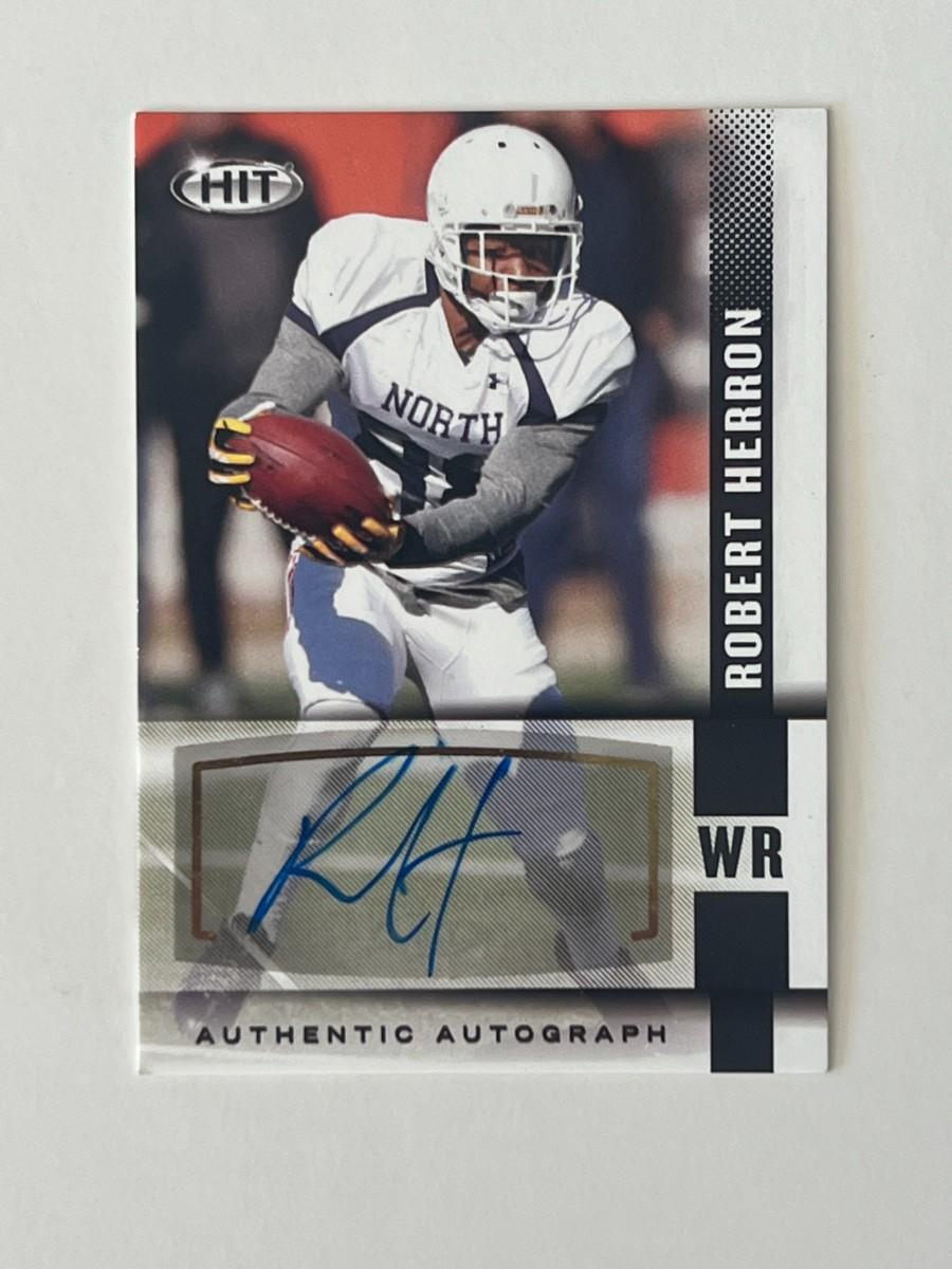 Robert Herron signed autographed card | EstateSales.org
