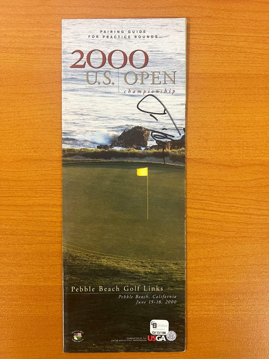 2000 Pebble Beach 100th U.S. Open Championship Tim Herron signed ...
