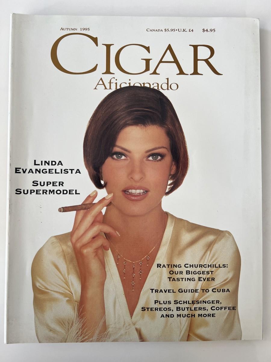 Cigar Aficionado Linda Evanglista edition- 1995 | EstateSales.org
