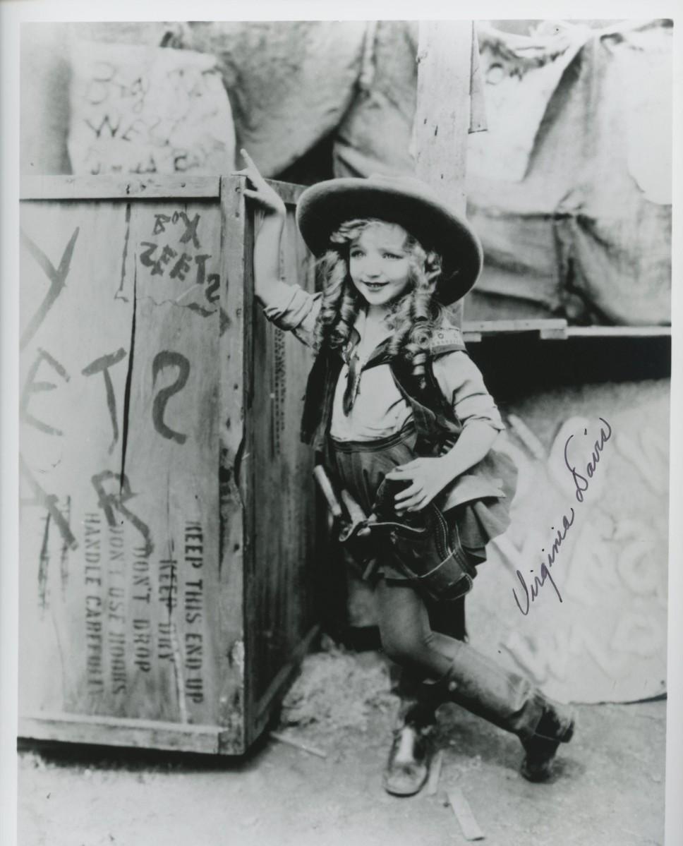 Virginia Davis signed movie photo | EstateSales.org