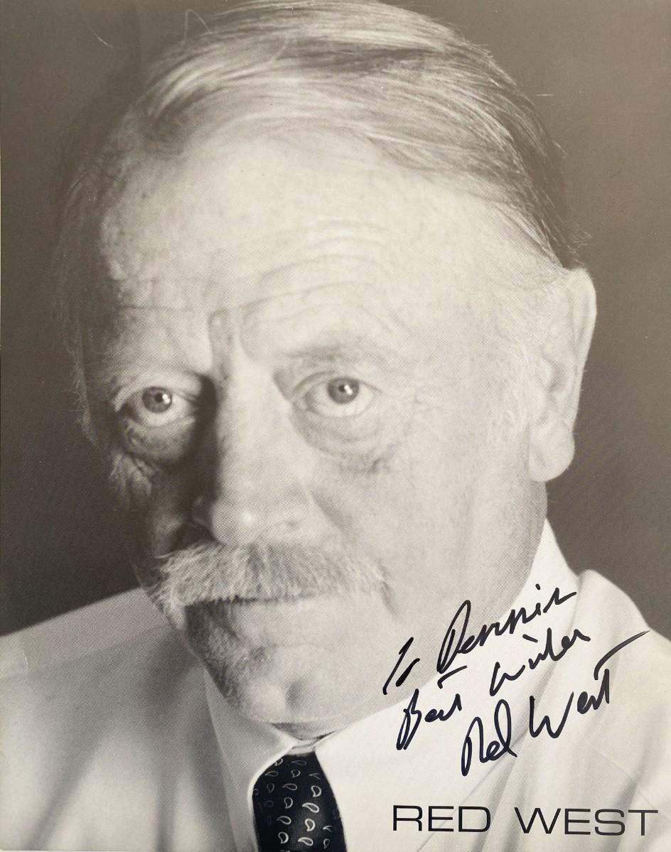 Red West signed photo | EstateSales.org