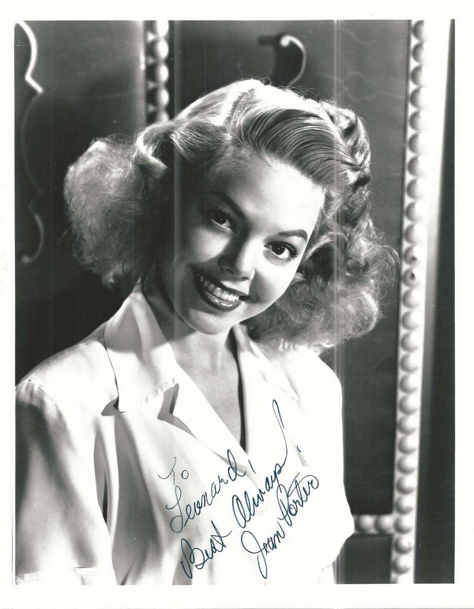 Jean Porter Signed Photo | EstateSales.org